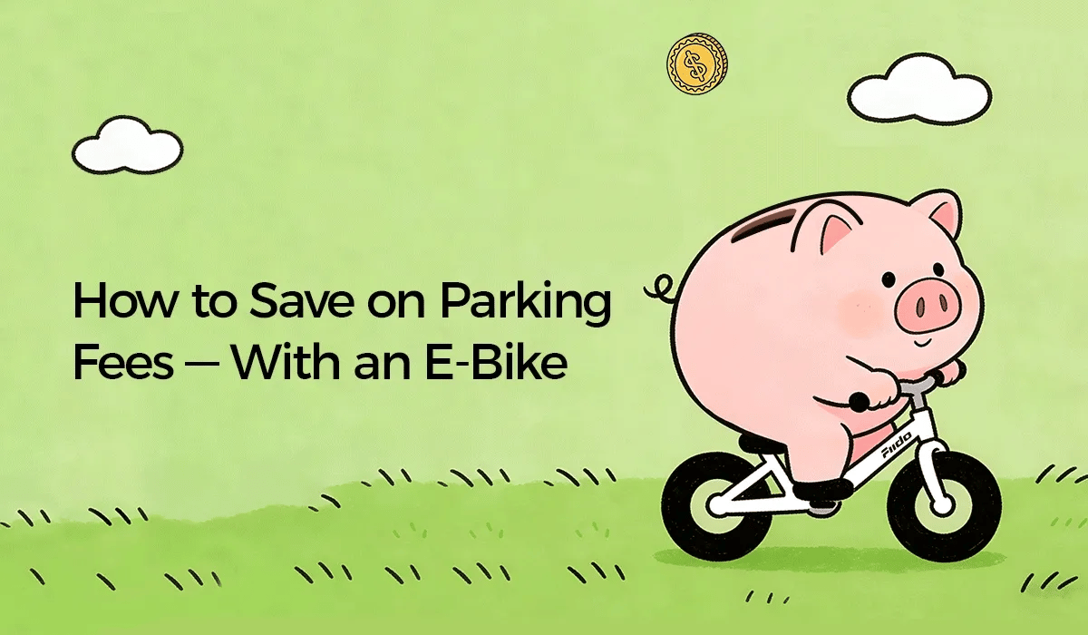 How to Save on Parking Fees — With an E-Bike
