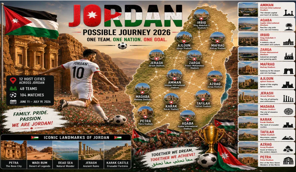 Jordan National Team Fan Guide: World Cup 2026 Schedule & Tips